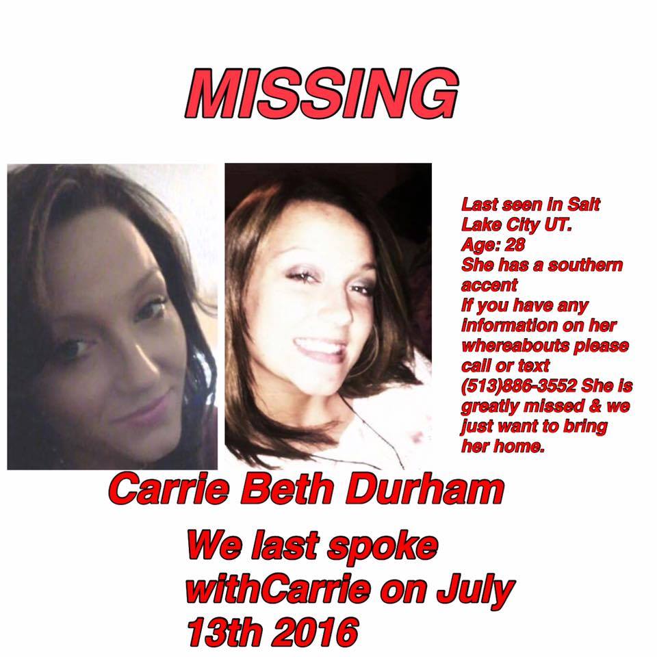 Utah Missing People – Missing Persons and Unsolved Cold Cases